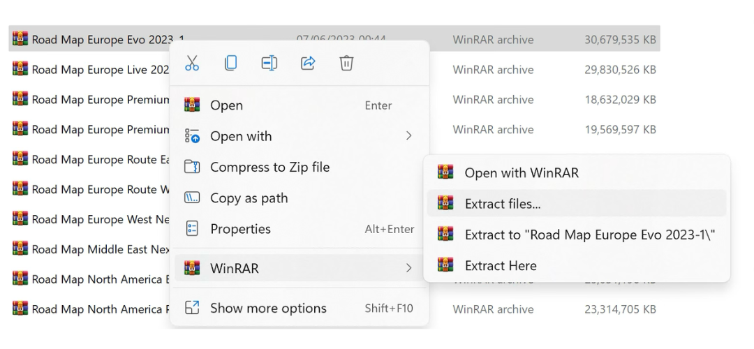 Complimentary Map Downloads